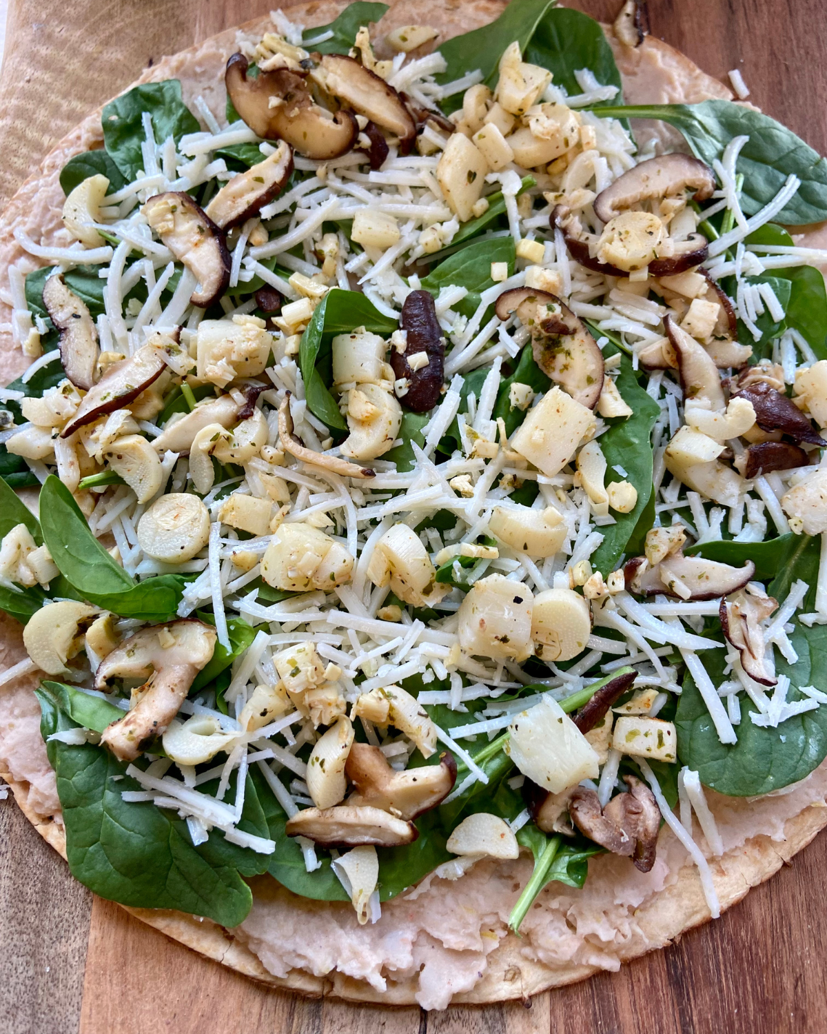 SEAFOOD-INSPIRED VEGAN PIZZA - Olive You So Matcha