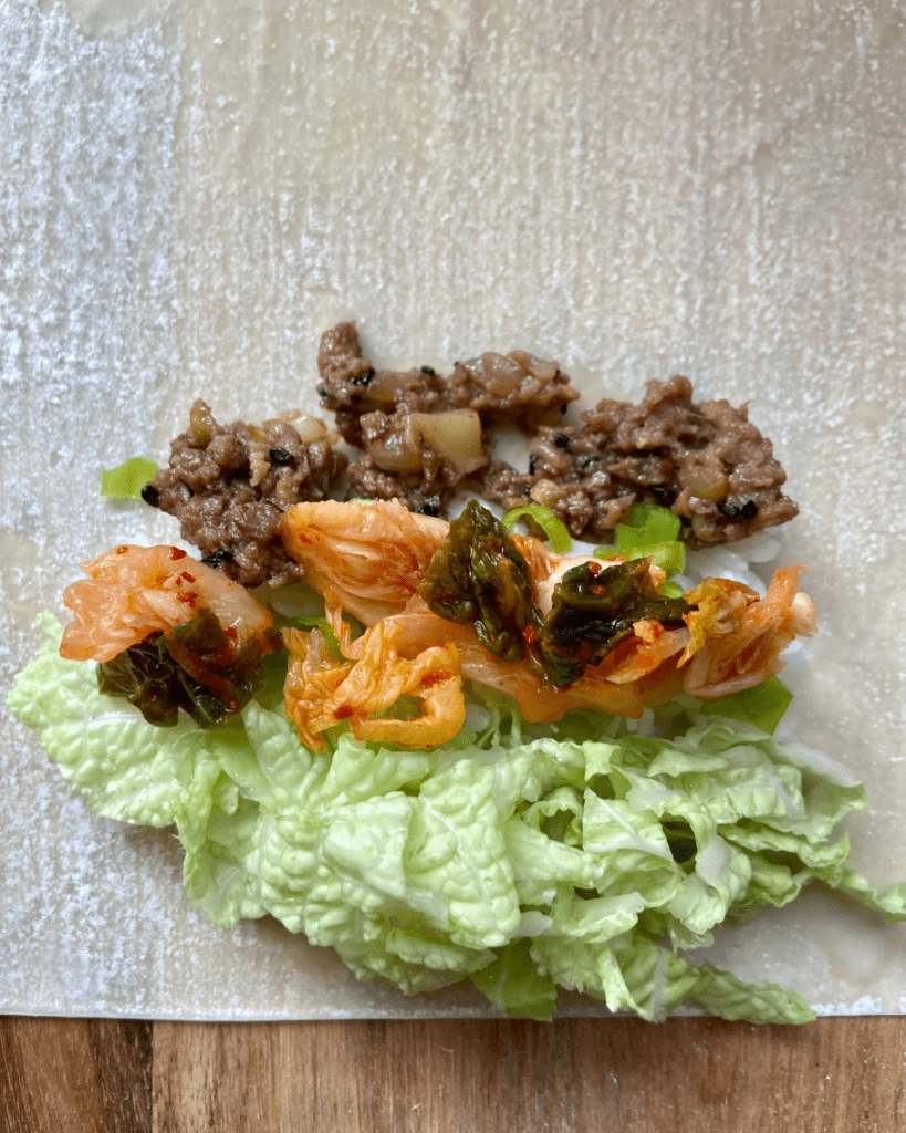 AIR FRYER BULGOGI EGG ROLLS - Olive You So Matcha