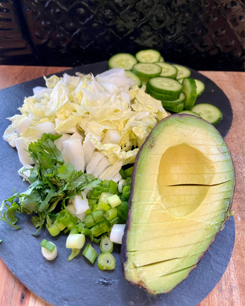 Miso Tofu Tacos with Kimchi - Olive You So Matcha