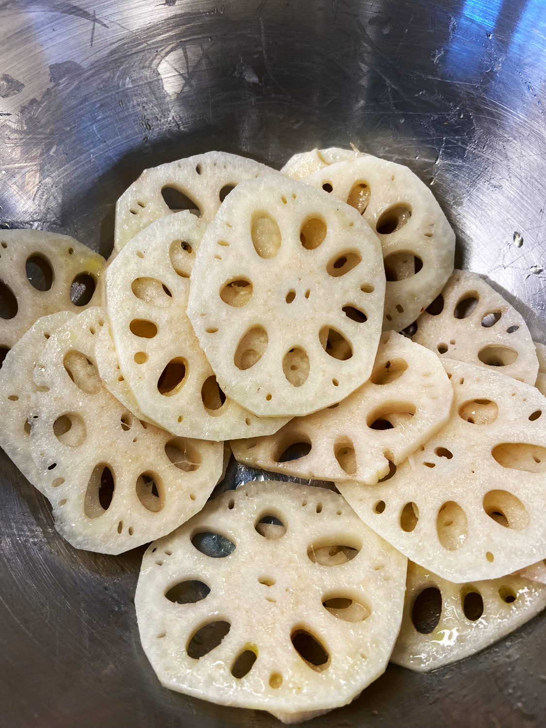 Indian lotus root recipe : with sweet and spicy sauce - Olive You So Matcha