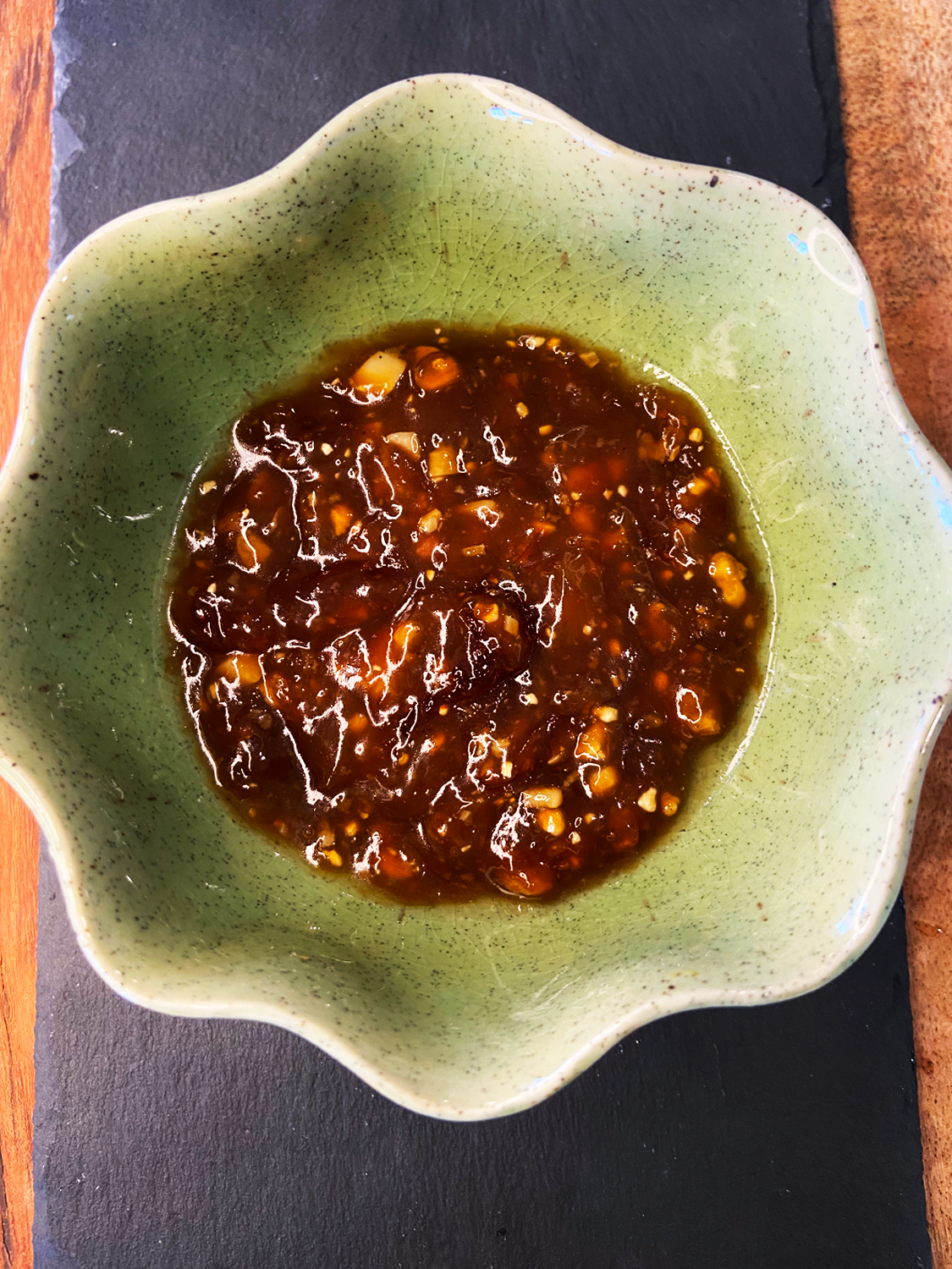 Air Fried Lotus Root : with garlic ginger sauce - Olive You So Matcha