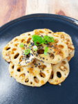 Air Fried Lotus Root : with garlic ginger sauce - Olive You So Matcha