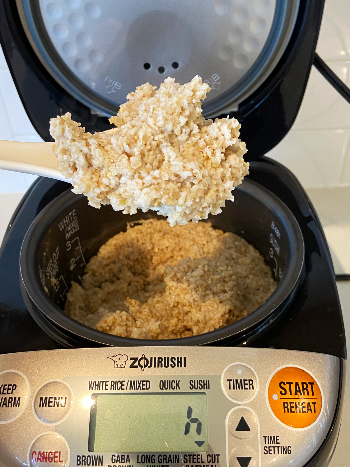 Toasted Coconut Steel Cut Oats Recipe - Olive You So Matcha
