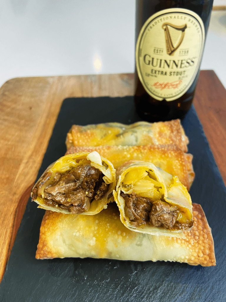 Guinness Beyond Steak Egg Rolls : vegan St. Patty’s recipe - Olive You ...