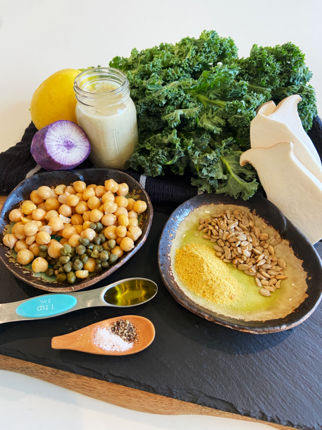 health freak kale caesar salad (gluten-free and vegan) - Olive You So ...