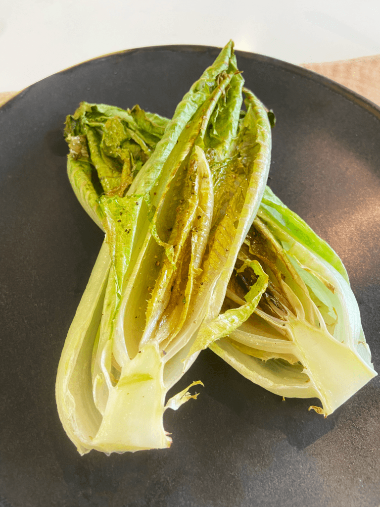 how to make air fryer romaine lettuce (great for caesar) - Olive You So ...