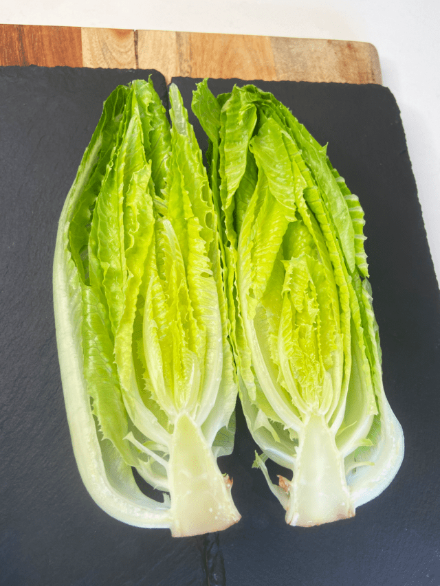 how to make air fryer romaine lettuce (great for caesar) - Olive You So ...